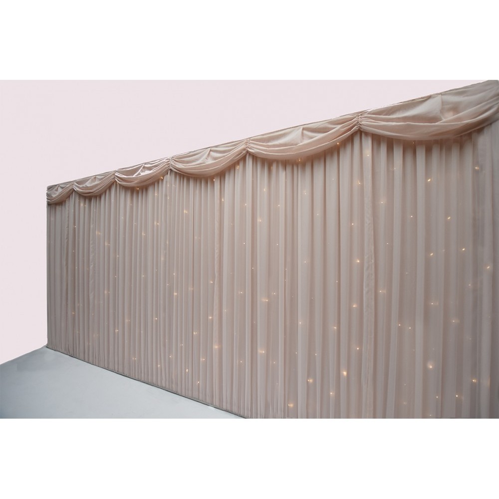 Starlight Wedding Backdrop Blush