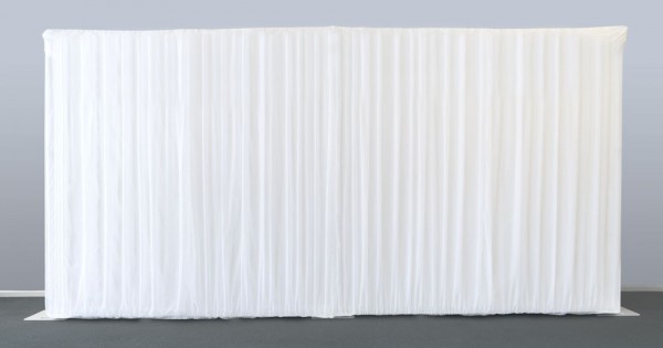 Plain Pre pleated Drape | Mirage Wedding Backdrops