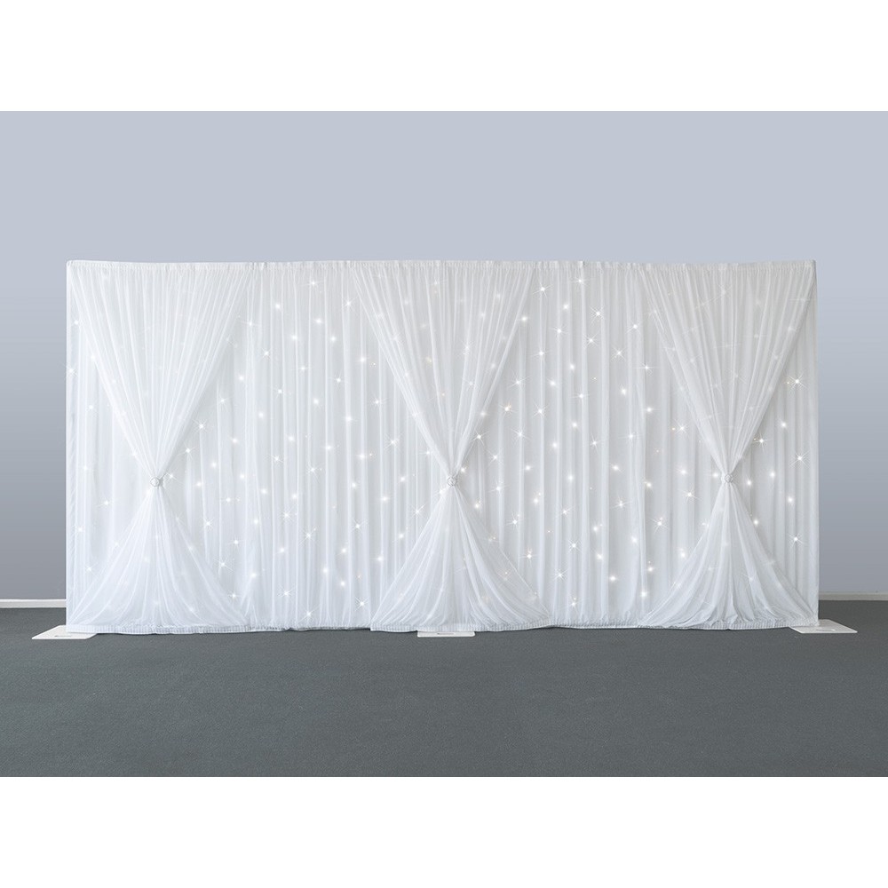 Trieste Swag for starlight backdrop kit | Mirage Wedding Backdrops